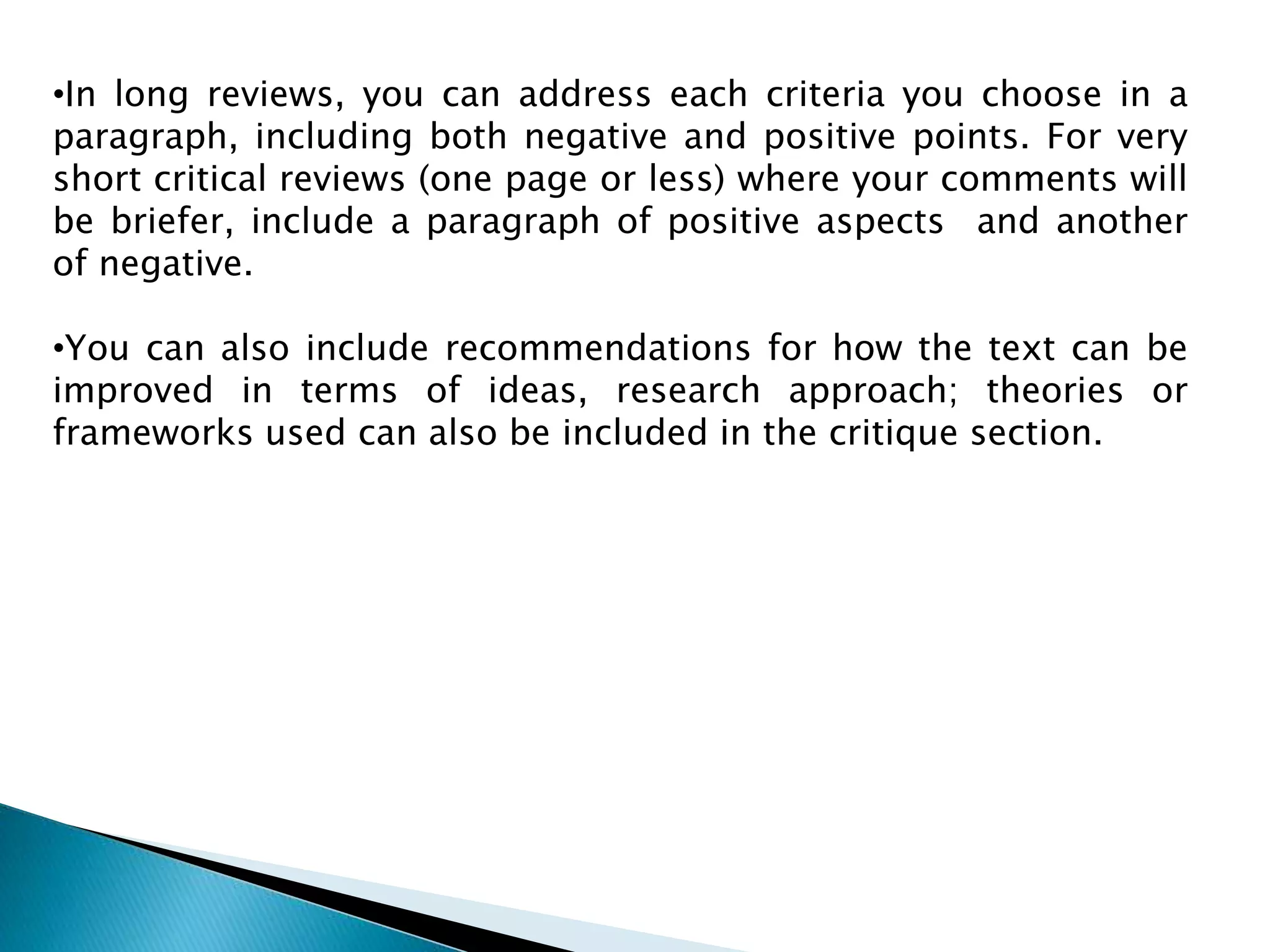 Critical review of a research article | PPTX