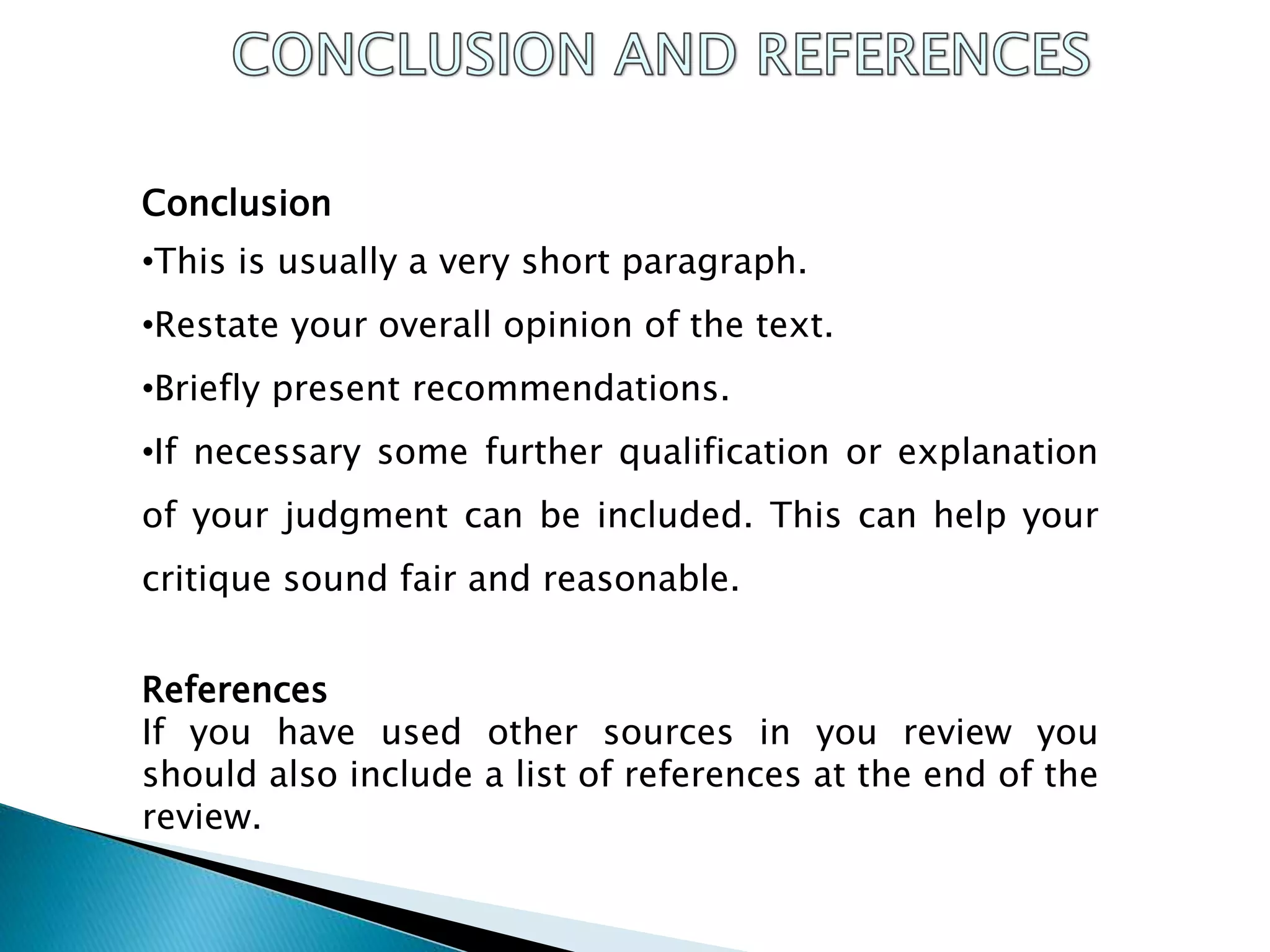 Critical review of a research article | PPTX
