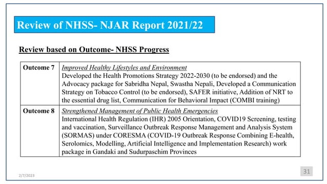Critical Review of NHSS-IP_Sagar Parajuli.pptx