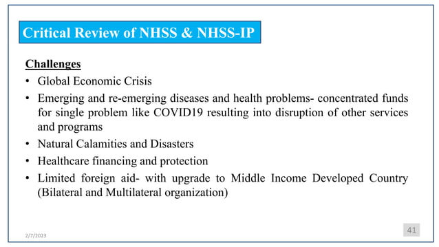 Critical Review of NHSS-IP_Sagar Parajuli.pptx