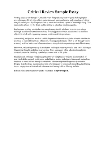 Critical Review Sample Essay.pdf