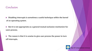 Critical Section in Operating System | PPTX