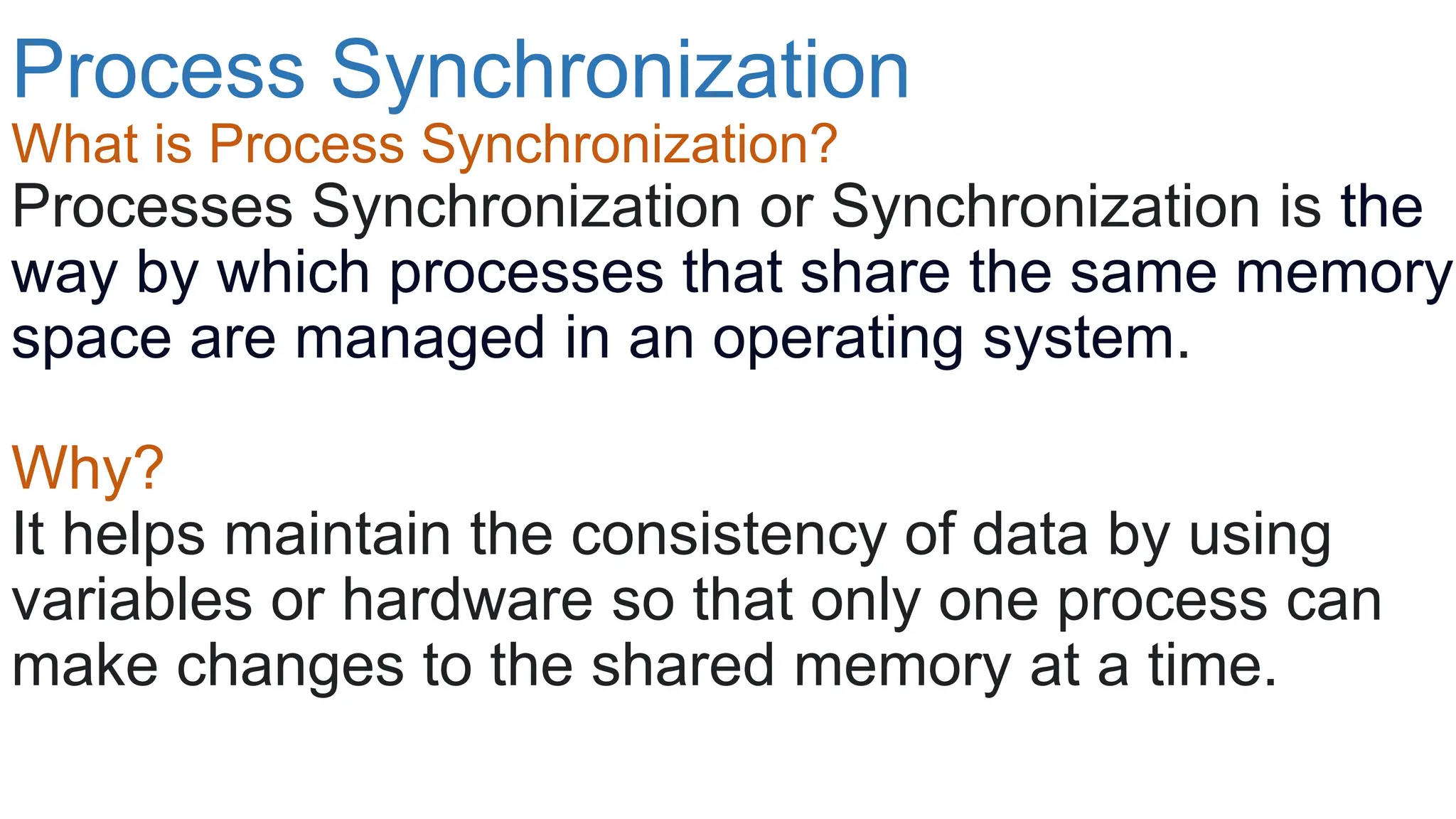 critical section problem.pptx | Operating Systems | Computer Software and Applications