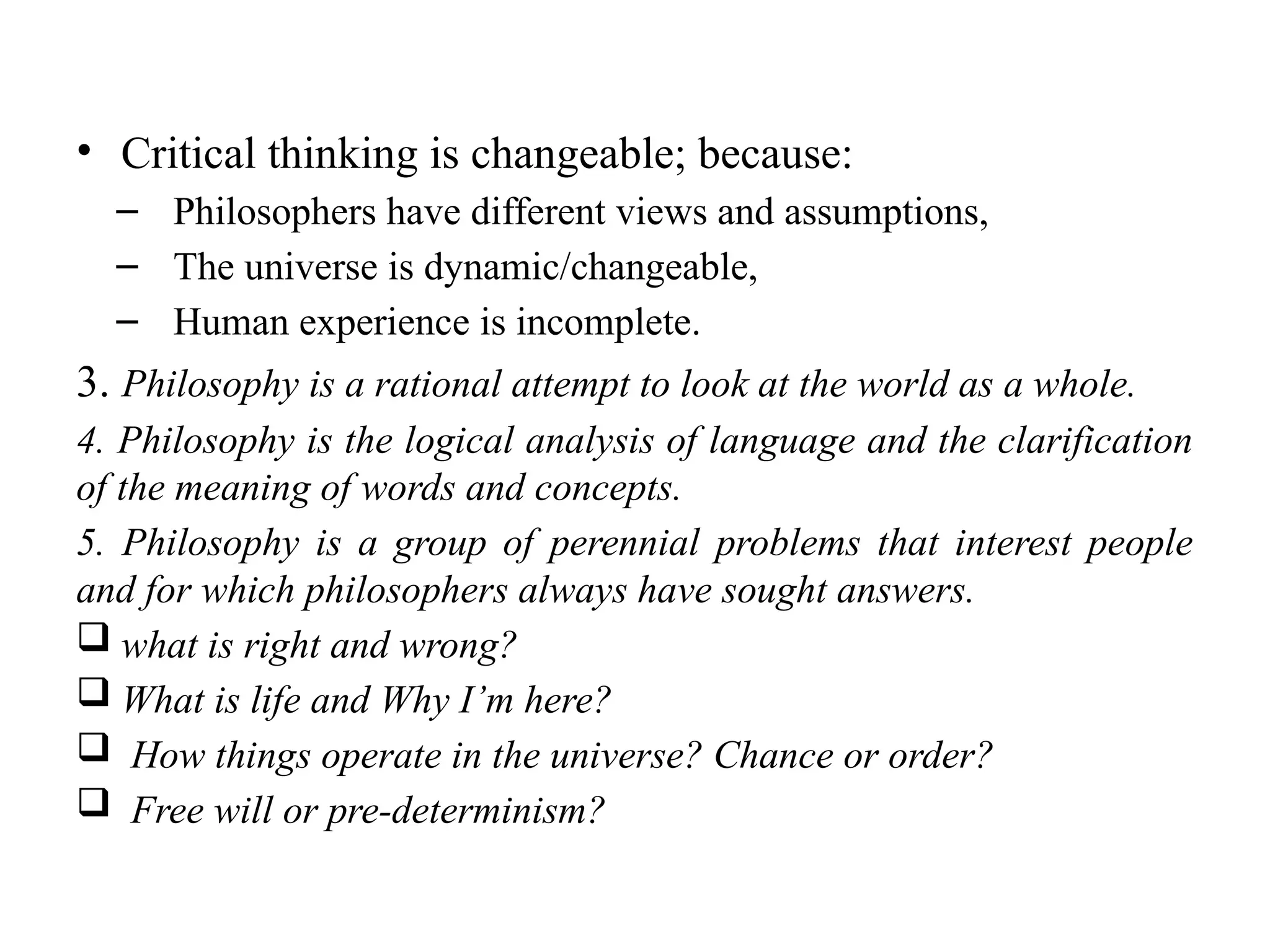 Logic and Critical thinking Short Notes.pptx