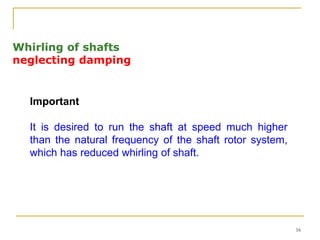 Critical Speeds of Shafts tutorial 1.ppt