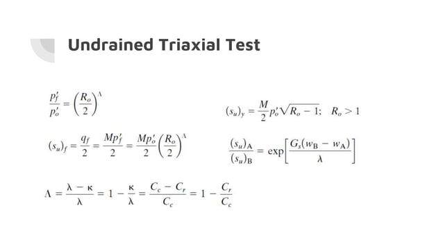 Critical State Model (Advance Soil Mechanics) | PPTX | Geology | Science