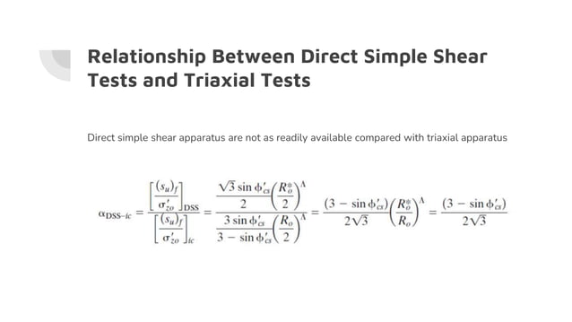 Critical State Model (Advance Soil Mechanics) | PPTX | Geology | Science