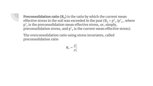 Critical State Model (Advance Soil Mechanics) | PPTX | Geology | Science