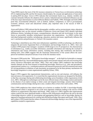 Critical success factors for knowledge management implementation in life insurance enterprises | PDF