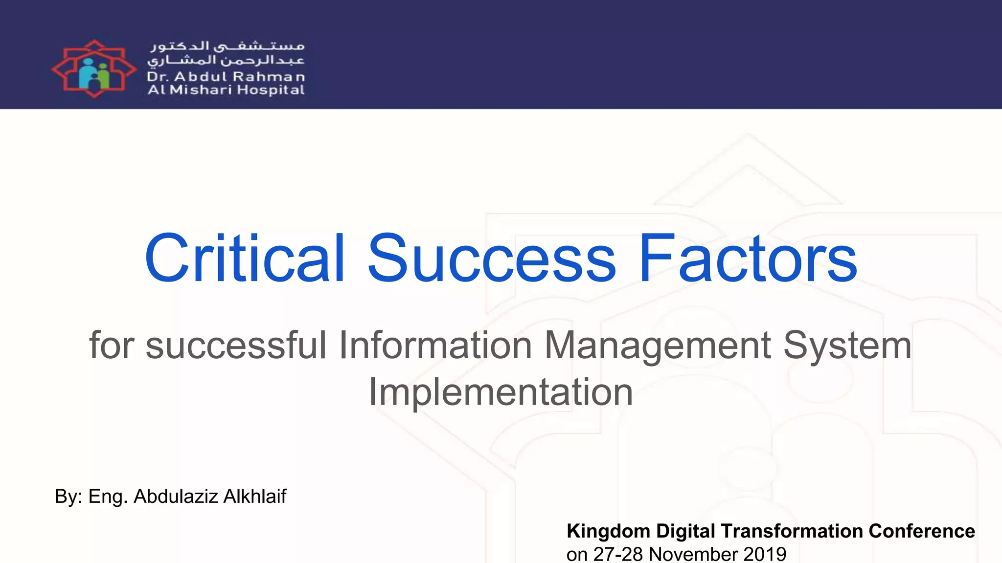 Critical success factors ppt 2019 | PPTX