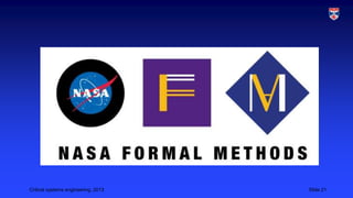 Critical systems engineering | PPT