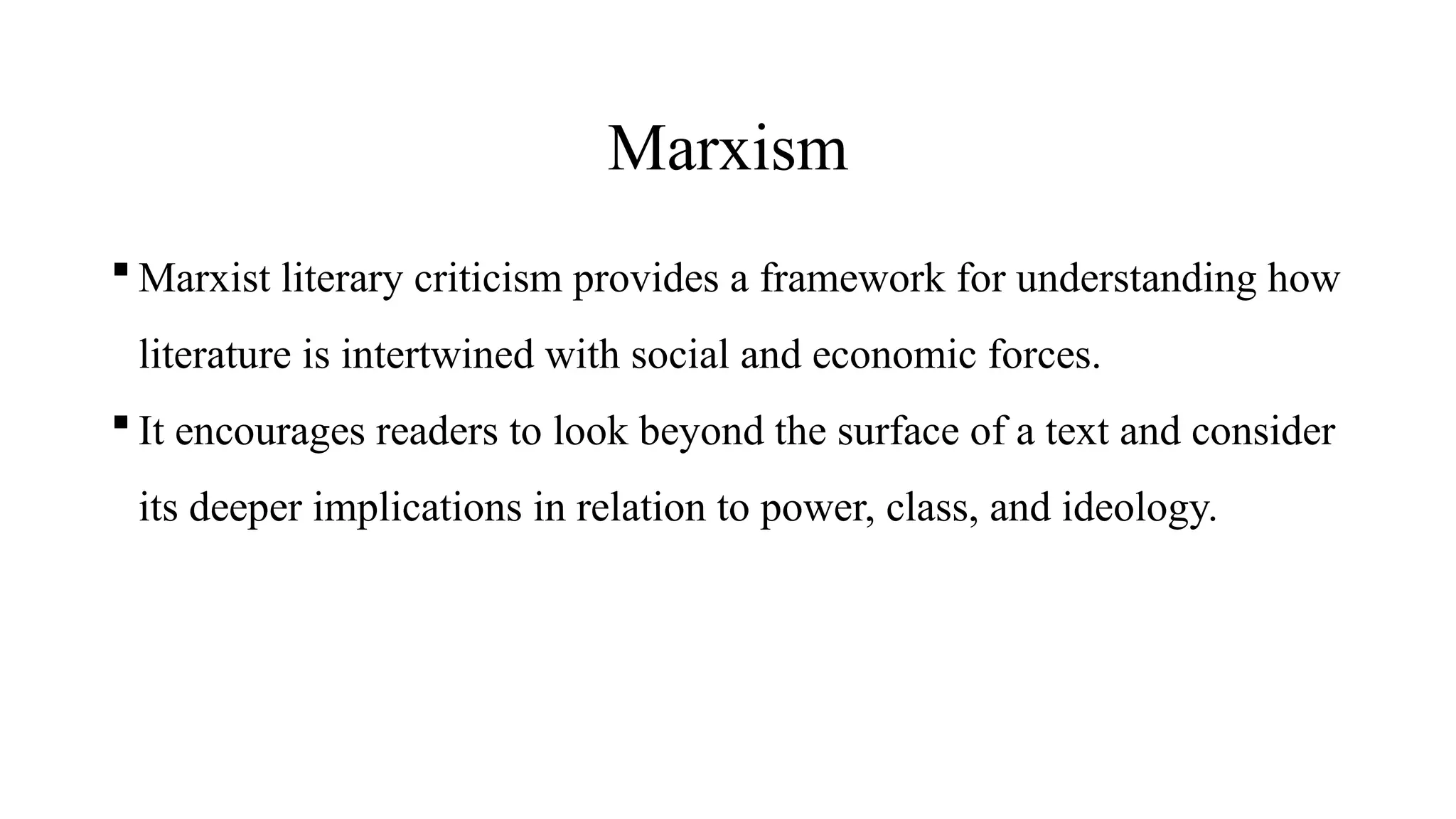 Critical Theories in Literature - approaches in literature | PPTX