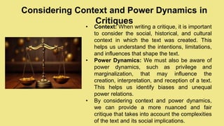 CRITICAL THEORIES IN WRITING A CRITIQUE.pptx
