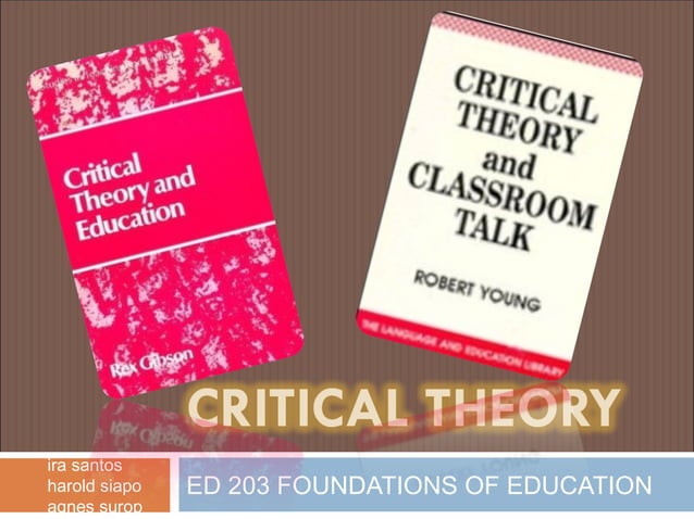 Critical theory | PPT