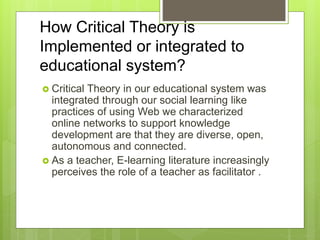 Critical theory | PPT