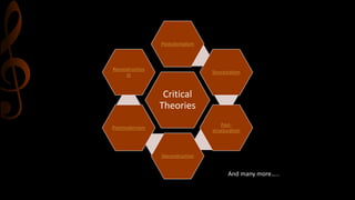 Critical Theory and Media Studies | PDF