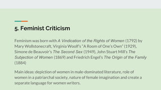 Critical theory basics | PPTX