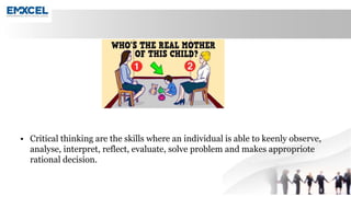 Critical Thinking and Problem Solving | PPTX