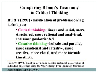 Critical Thinking | PPT