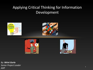 Critical thinking | PPT