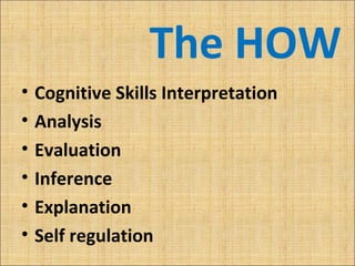 Critical thinking | PPT