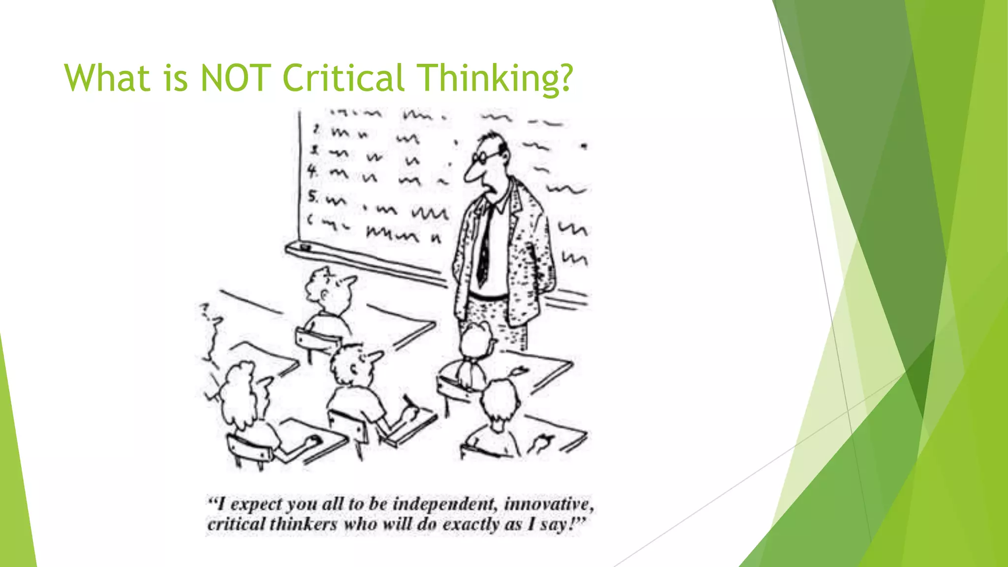 The Art of Critical thinking | PPTX