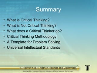 Critical Thinking | PPT