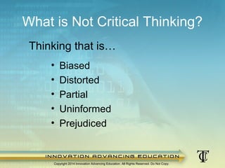 Critical Thinking | PPT