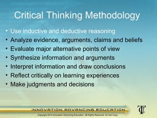 Critical Thinking | PPT