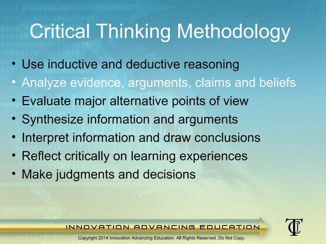 Critical Thinking | PPT
