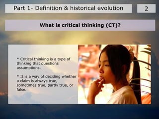 Critical thinking | PDF