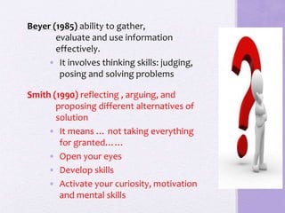 Thinkers’ Alchemy: Using “The Alchemist” to Stimulate Critical Thinking ...