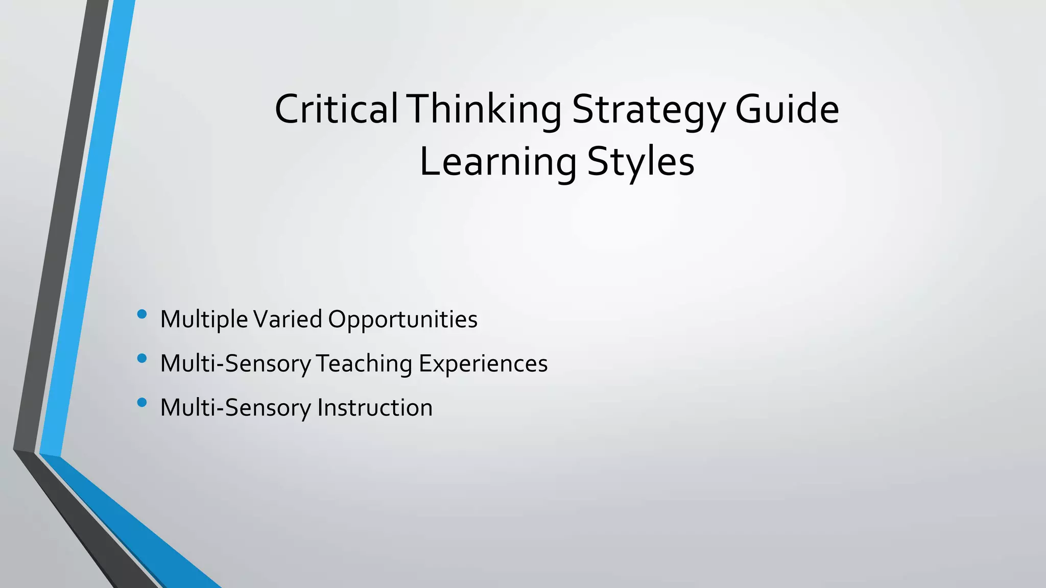 Critical thinking | PPT
