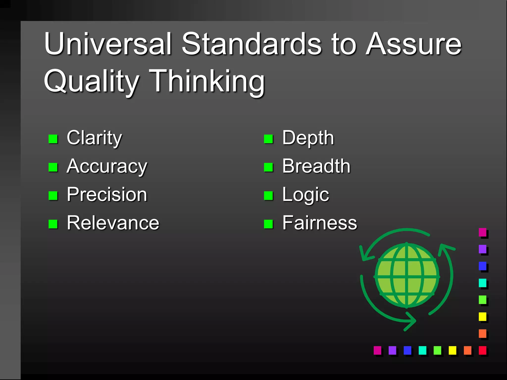 CREATIVE THINKING - Critical Thinking | PPTX