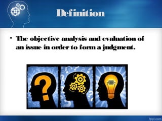 Critical Thinking in Auditing | PPT