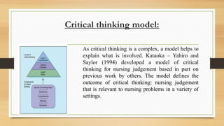 Critical thinking | PPTX
