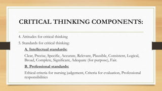 Critical thinking | PPTX
