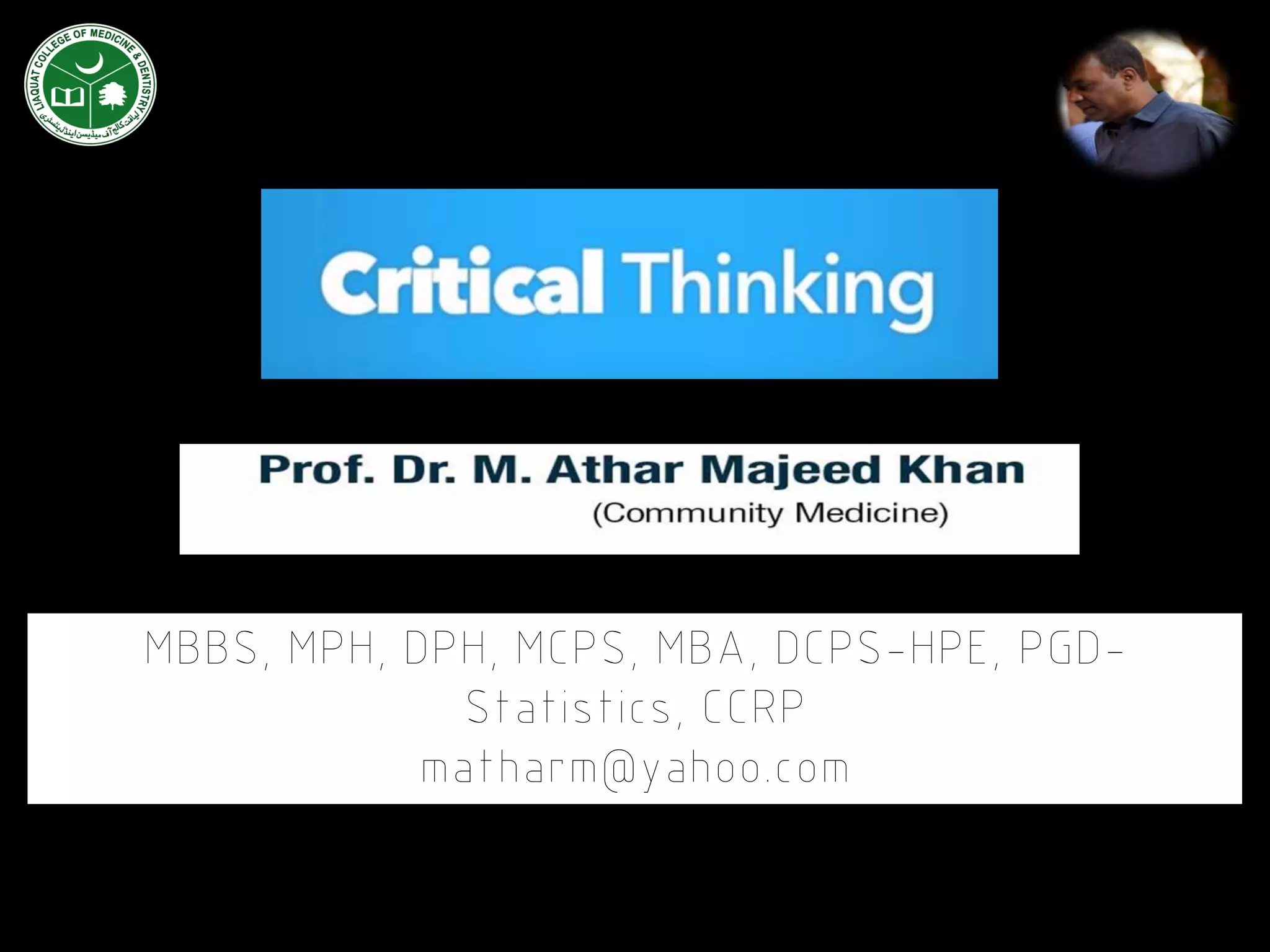 Critical thinking analysis skills | PDF | Careers