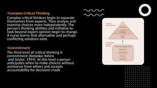 Critical Thinking, Problem Solving, and Decision Making | PPTX