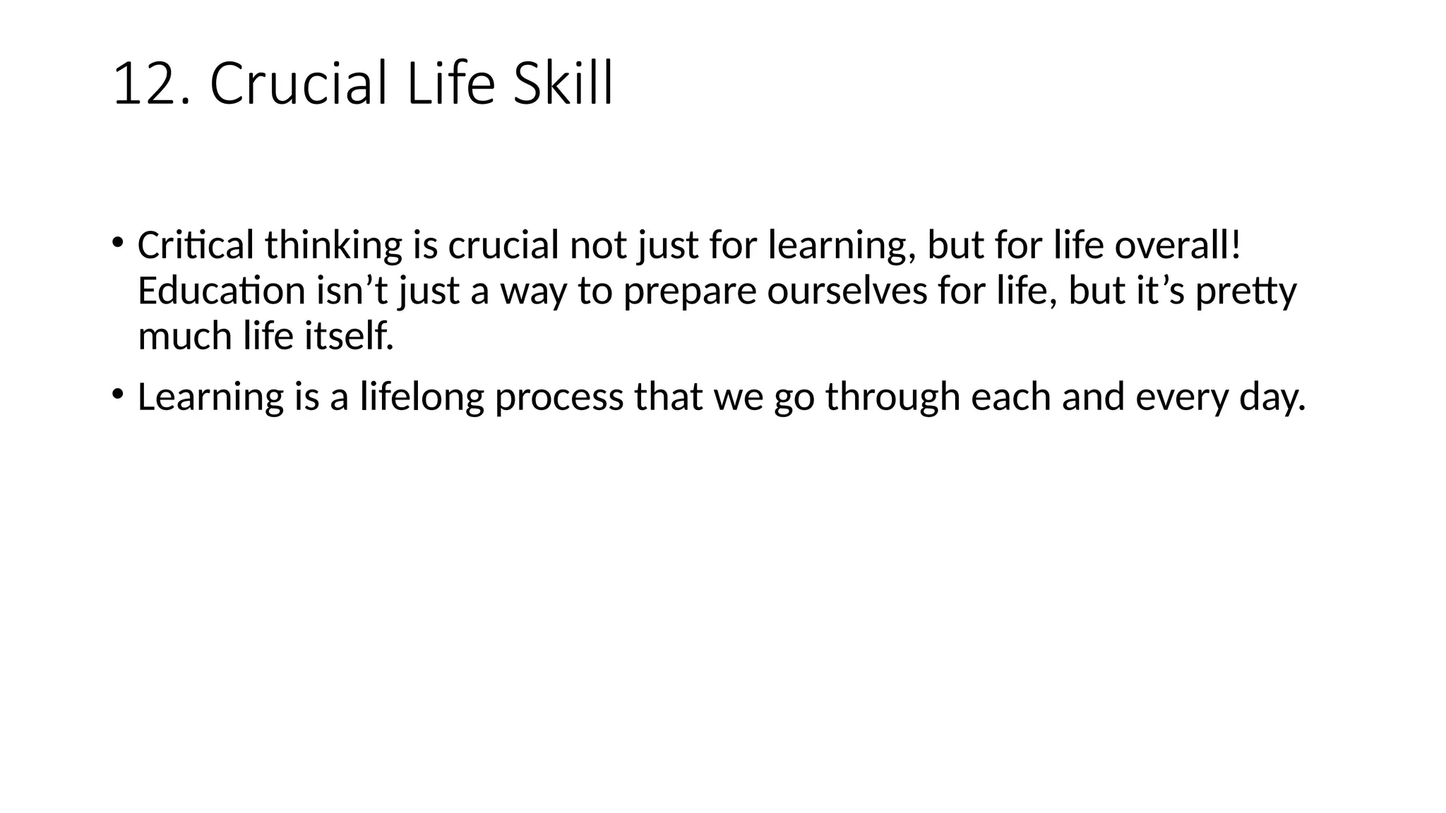CRITICAL THINKING.pptx notes kmtc clinical medicine | PPTX