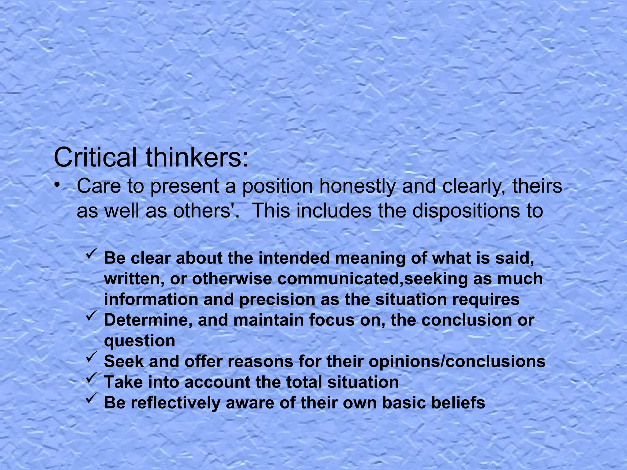 Quarter 1 Grade 6 - Values Critical Thinking.ppt