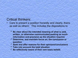 Quarter 1 Grade 6 - Values Critical Thinking.ppt