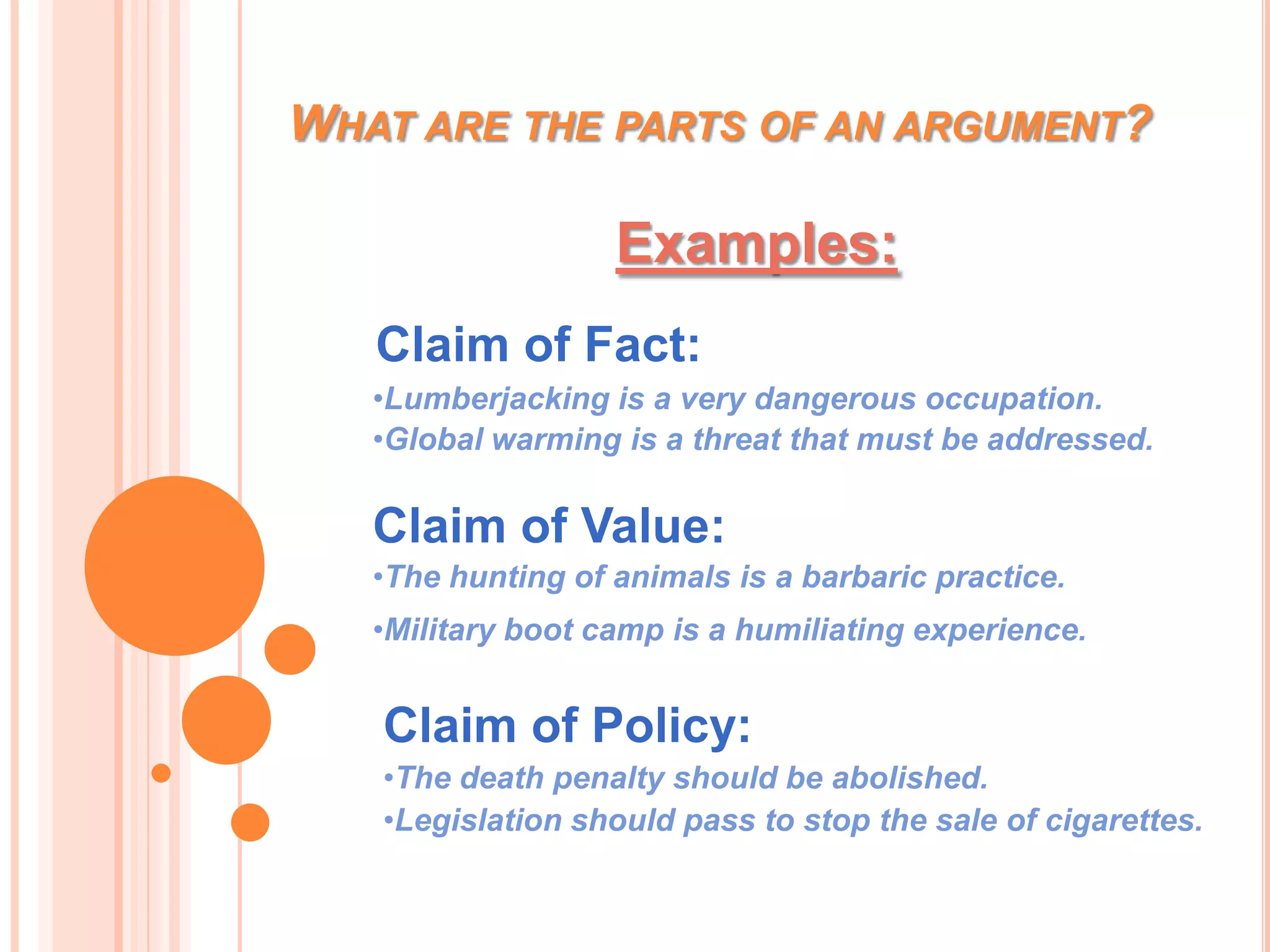 Critical thinking argumentation - lucy ohanyan a | PPTX