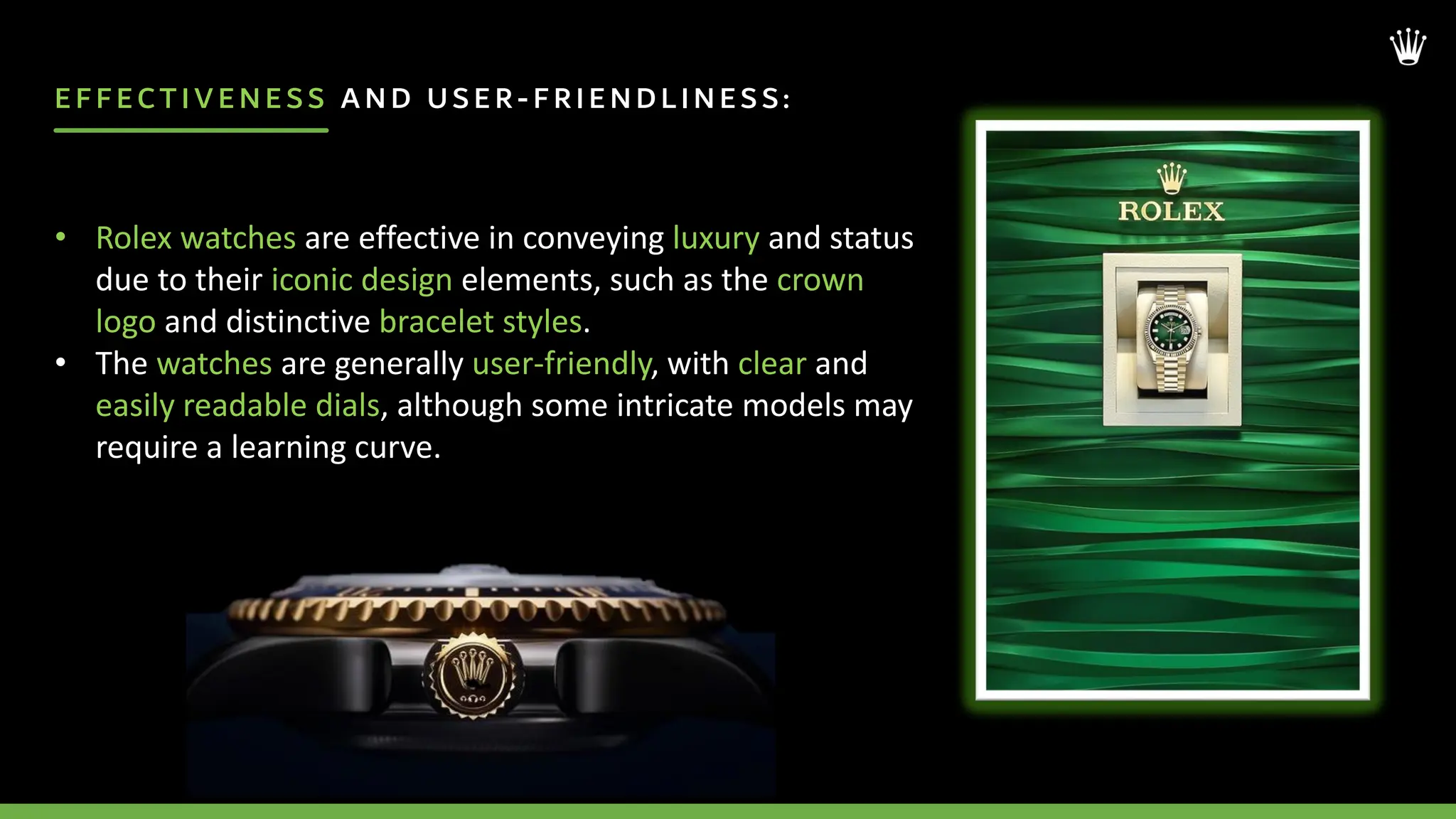 Rolex Watch - Design Decision Analysis. | PDF | Style & Fashion