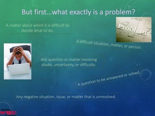 Critical Thinking and Problem Solving | PDF
