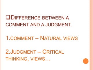 Critical Thinking | PPTX