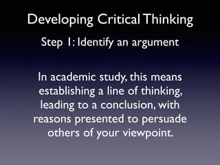 Critical thinking 2014 | PDF