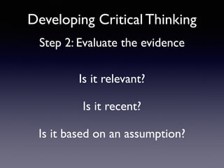 Critical thinking 2014 | PDF