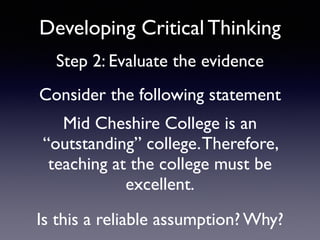 Critical thinking 2014 | PDF