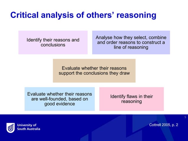 Critical thinking and analysis.pptx | Education